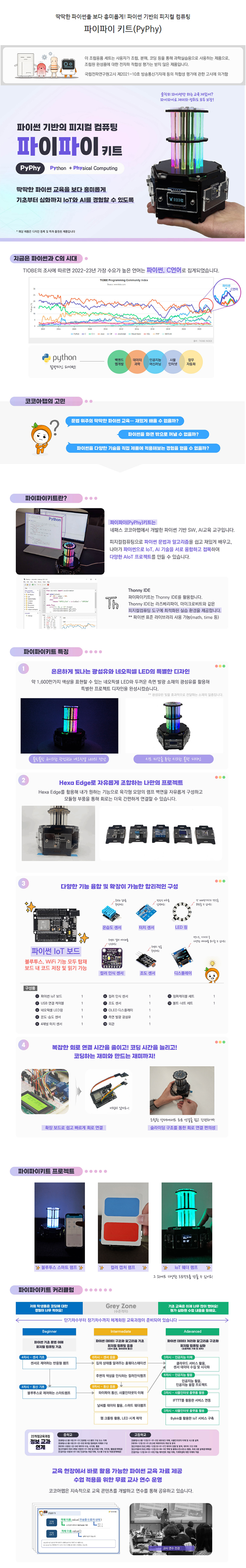 파이파이키트파이썬 기반 피지컬 컴퓨팅 아두이노 한국과학기기조합 회원사 사이언스119